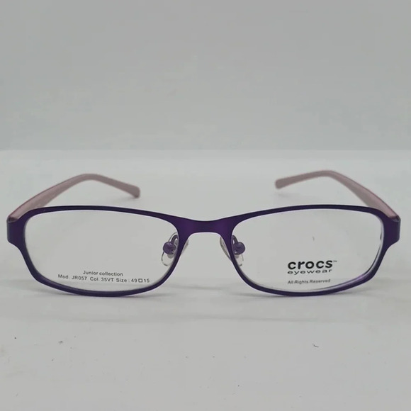 CROCS | Accessories | Nwt Crocs Junior Eyeglass Frames Jr57 Purple Pink ...